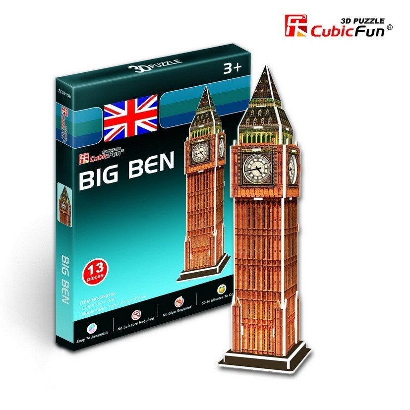 Puzzle 3D Big Ben - Les Bons Plans De Elise