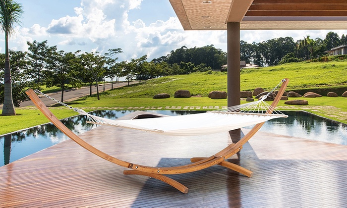 Hamac Bois Avec Toile - Les Bons Plans De Elise