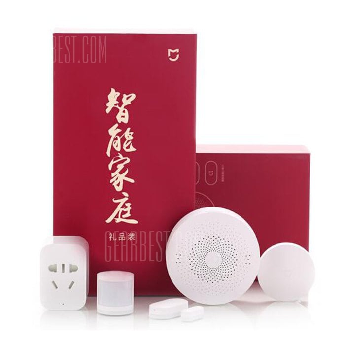Kit Sécurité Xiaomi 5 En 1 Smart Home Security Kit - WHITE - Les Bons ...
