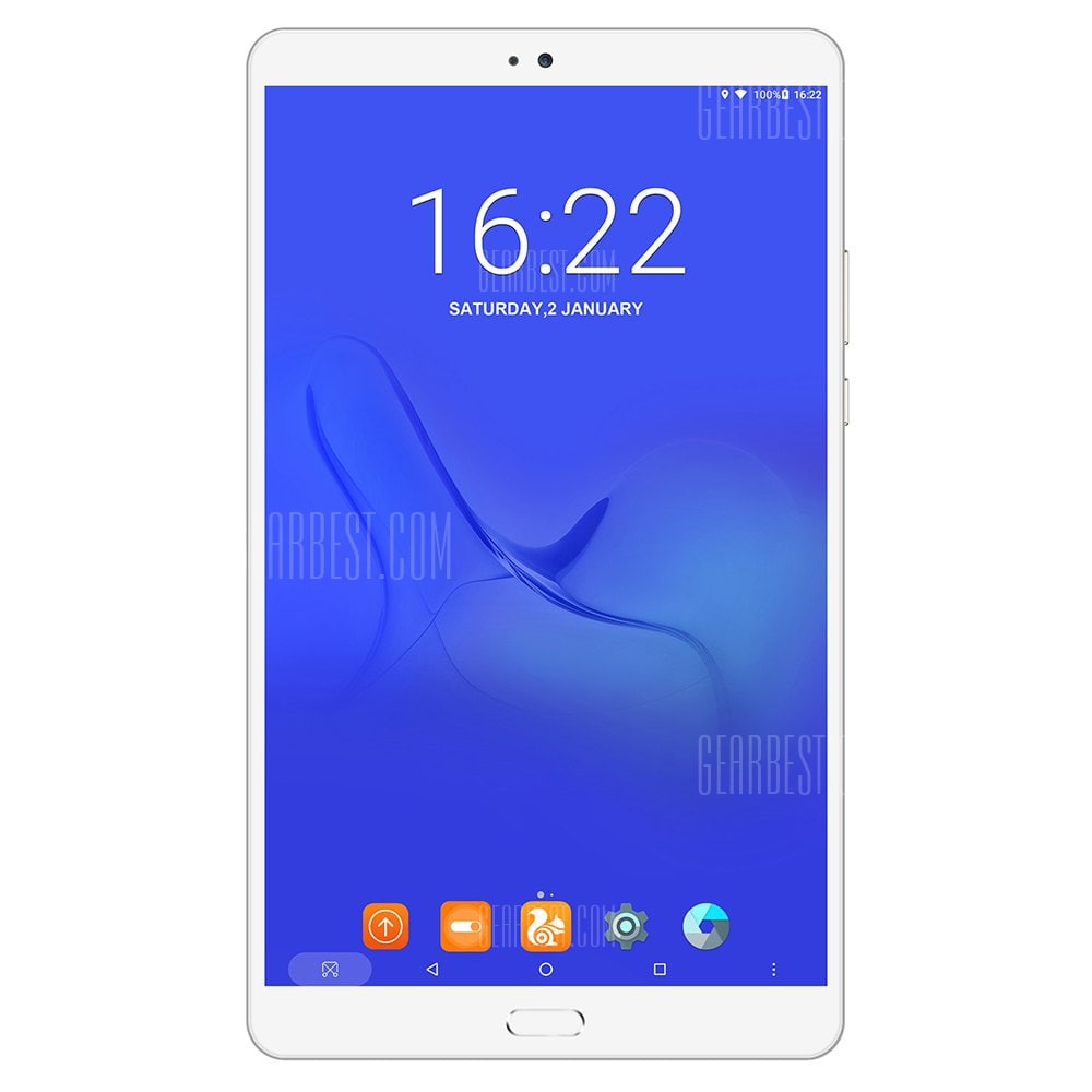 Teclast Master T8 Tablet PC Fingerprint Recognition - CHAMPAGNE GOLD ...