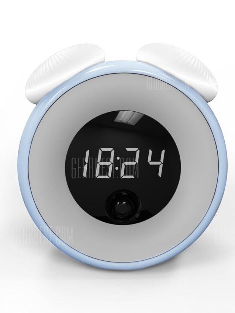 Digital Motion Sensor Alarm Clock With Wake Up LED Light - BLUE - Les ... Digital Motion Sensor Alarm Clock With Wake Up LED Light - BLUE - Les ...