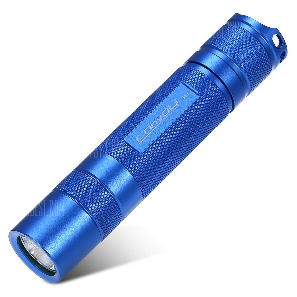 Lampe Torche Convoy S2+ L2 T6 - 4C LED Flashlight - BLUE T6-4C - Les ...