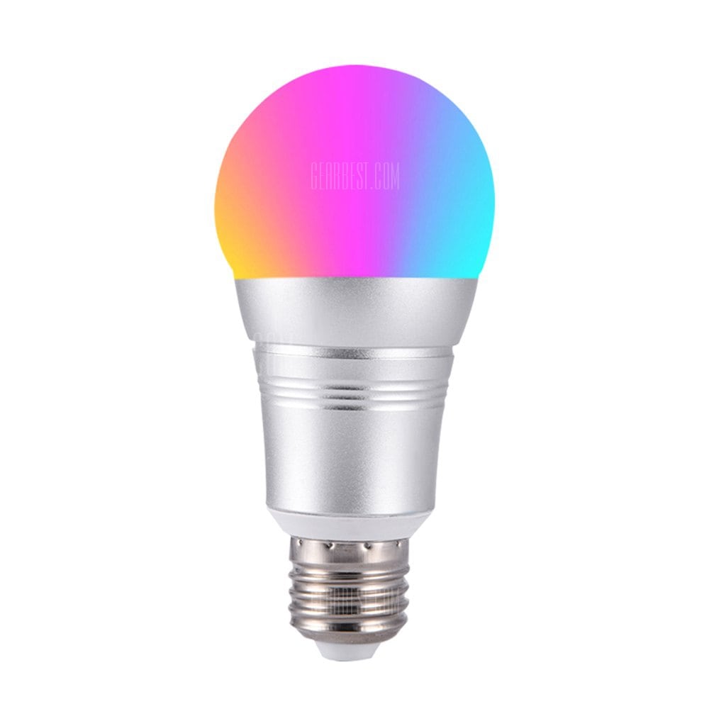RGBW Wireless WiFi Remote Control Smart Bulb - SILVER - Les Bons Plans ...