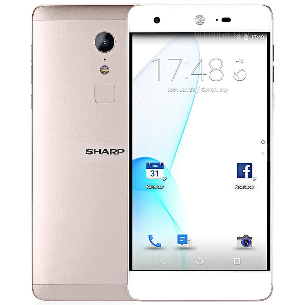 SHARP Z2 ( FS8002 ) 4G Phablet International Version - GOLDEN - Les Bons Plans De Elise