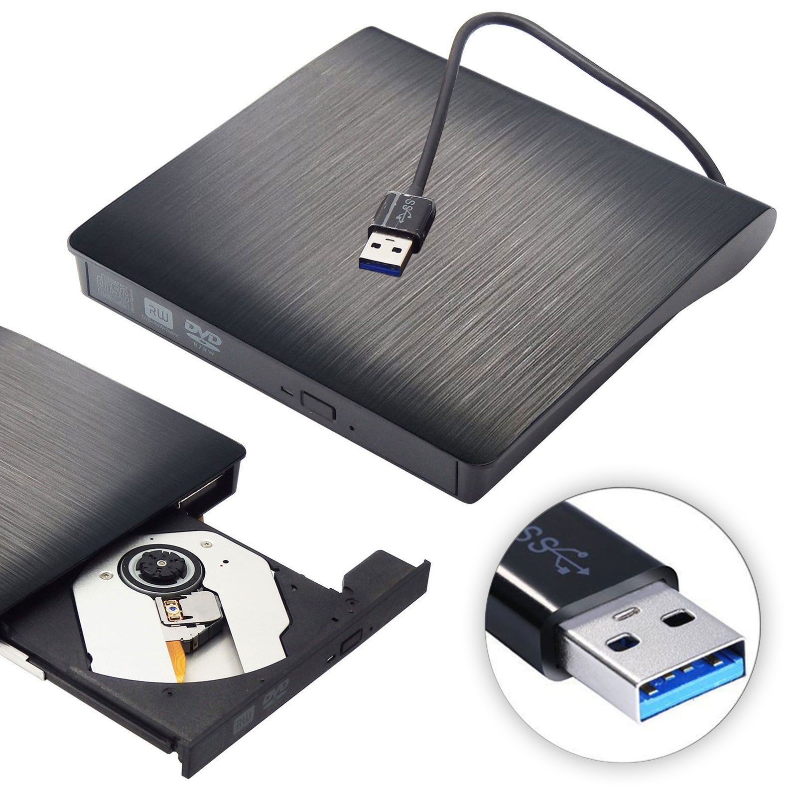 Graveur CD DVD USB 3.0 Portable Ultra Slim External CD-RW DVD-RW CD DVD ... Graveur CD DVD USB 3.0 Portable Ultra Slim External CD-RW DVD-RW CD DVD ...