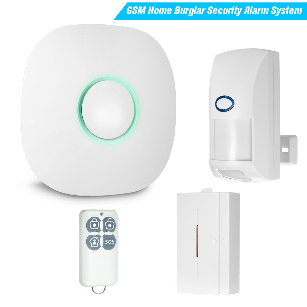 Système D'alarme GSM Motion Sensor Detector Wireless GSM SMS Home ...