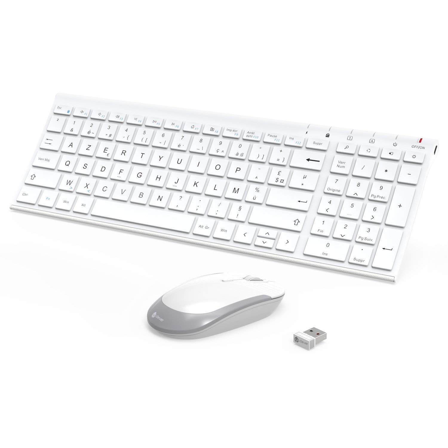 Clavier Design Slim AZERTY - Les Bons Plans De Elise