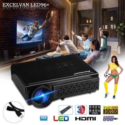 Excelvan 96+ Native 1280*800 Support 1080p Led Projector - Les Bons ...