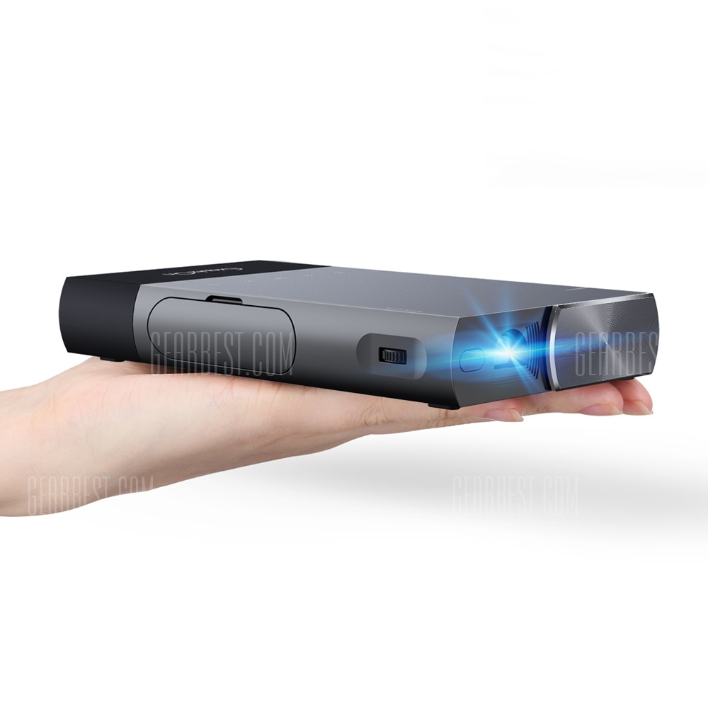 Exquizon S1 Portable 854 X 480 DLP Multimedia Projector - BLACK EU PLUG ...