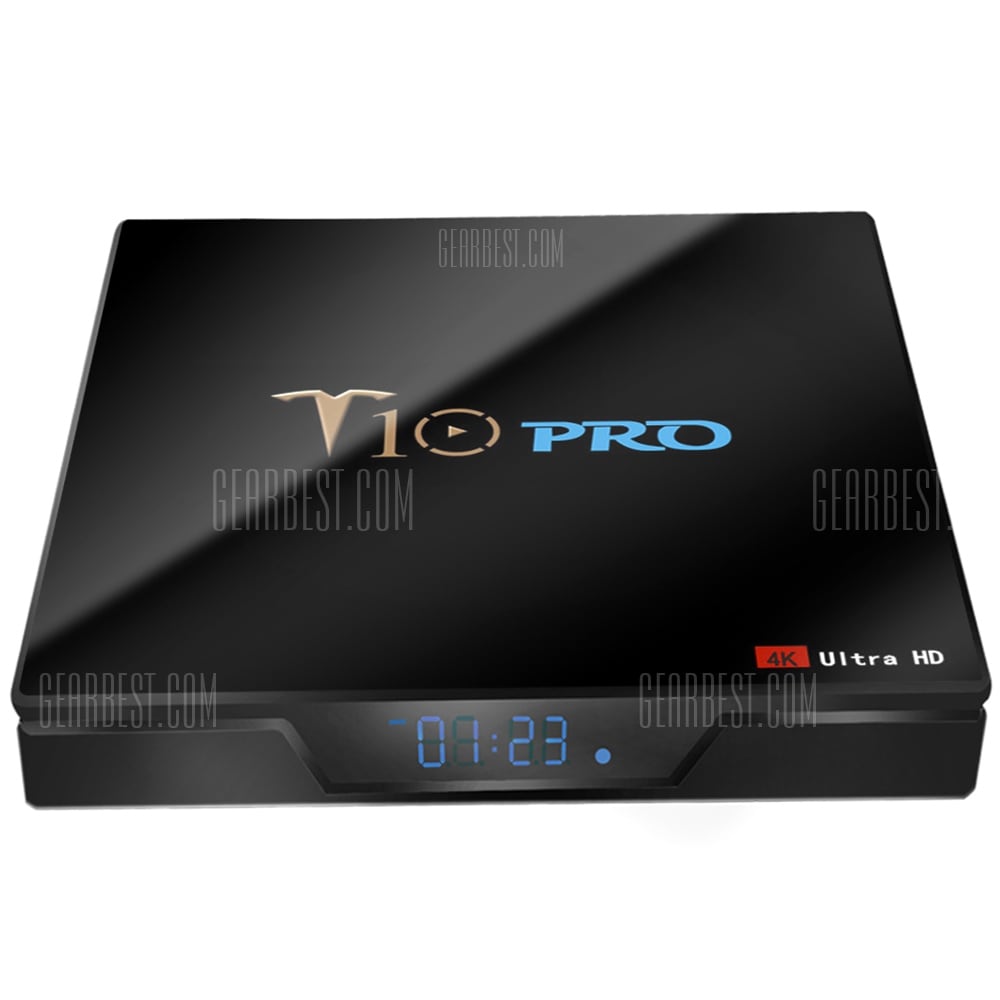T10 Pro TV Box - BLACK 4GB RAM +64GB ROM EU PLUG - Les Bons Plans De Elise