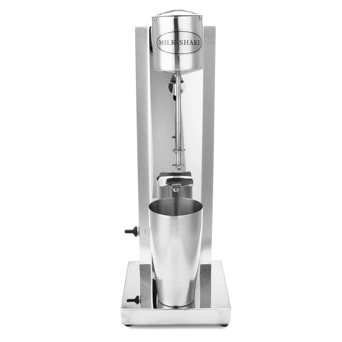 Electric Stainless Steel Milkshake Maker Machine Smoothie Cup Set ...