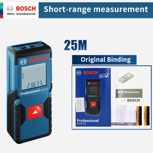 BOSCH Laser Range Finder 25M-30M-40M-50MVolume Ruler High Precision ...