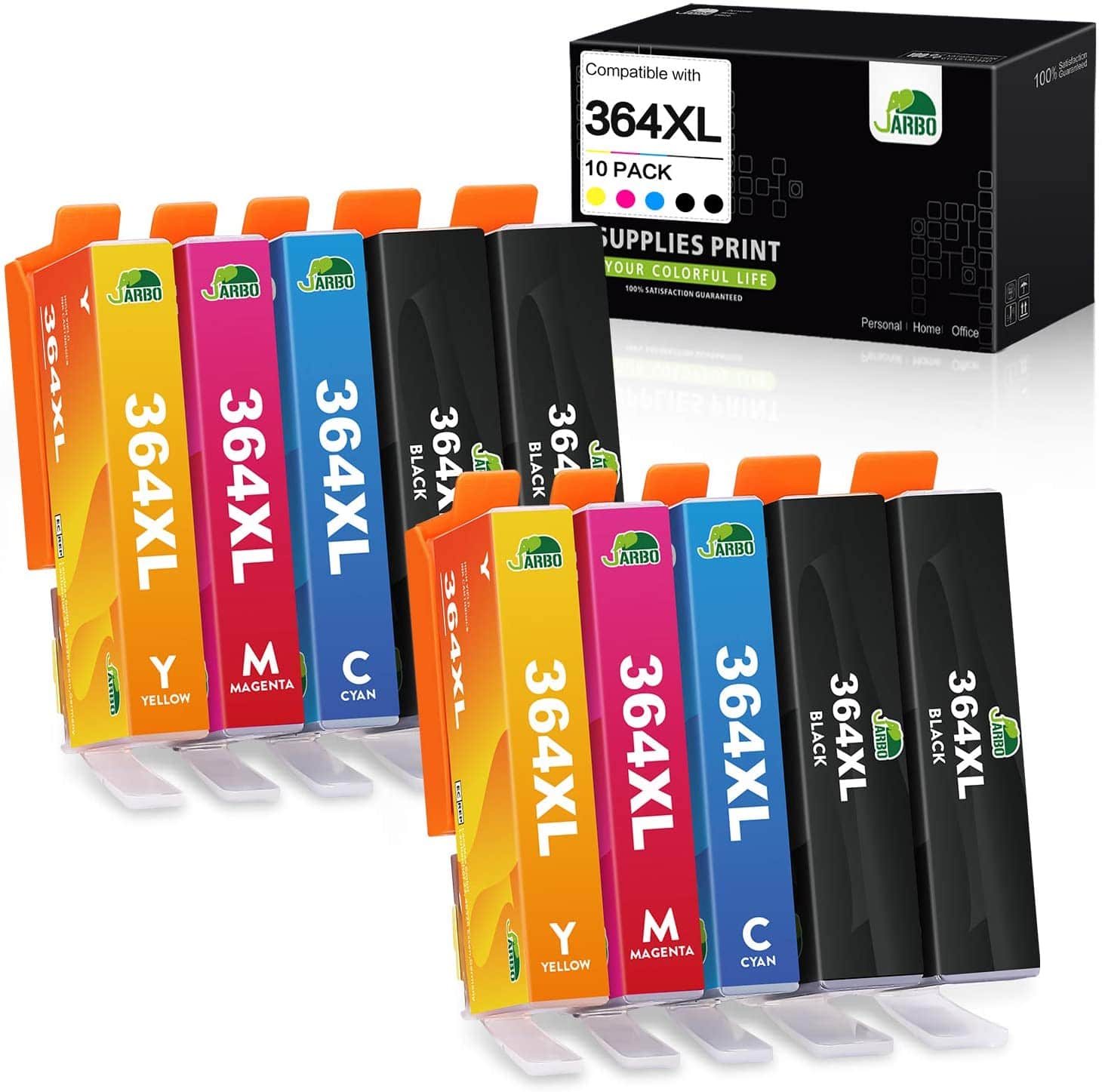 Cartouche D'encre JARBO (HP 364 XL) Compatible Avec HP Photosmart - Les ...