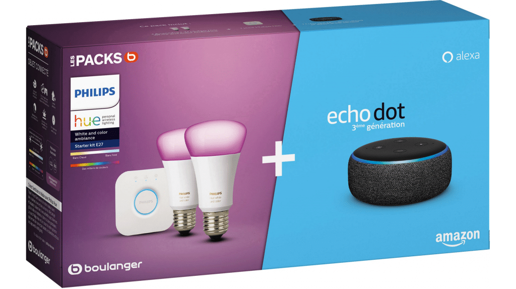 Pack Philips Pack Hue/Amazon Starter Kit - Les Bons Plans De Elise