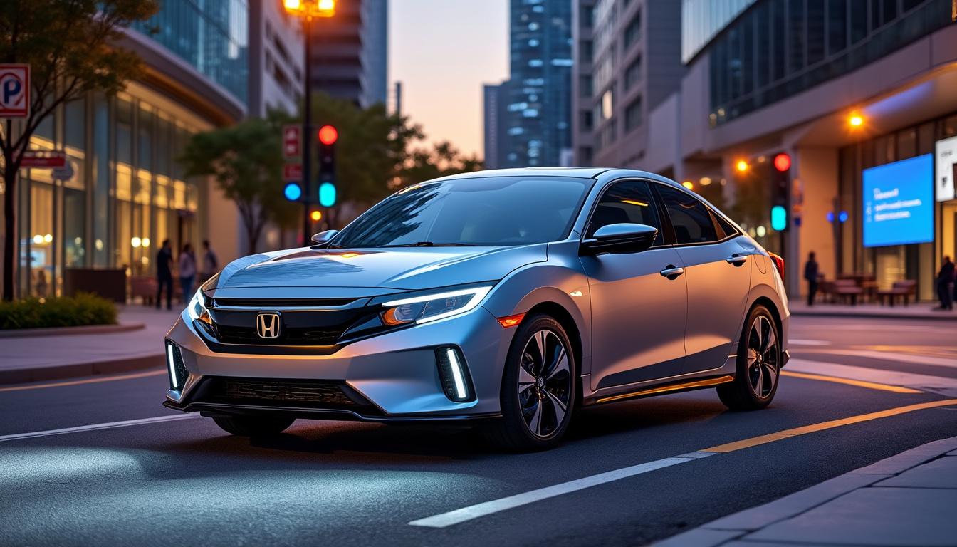 Honda Civic E:HEV 2026 : Plus Dynamique Et Abordable Que Jamais